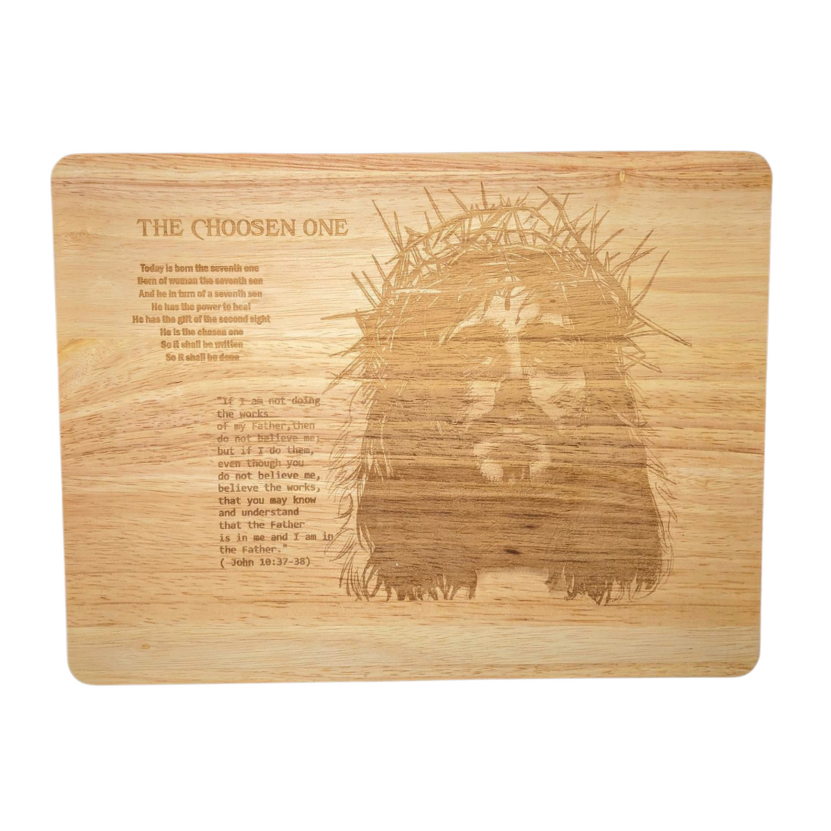 chopping board for Christians – makelasergifts