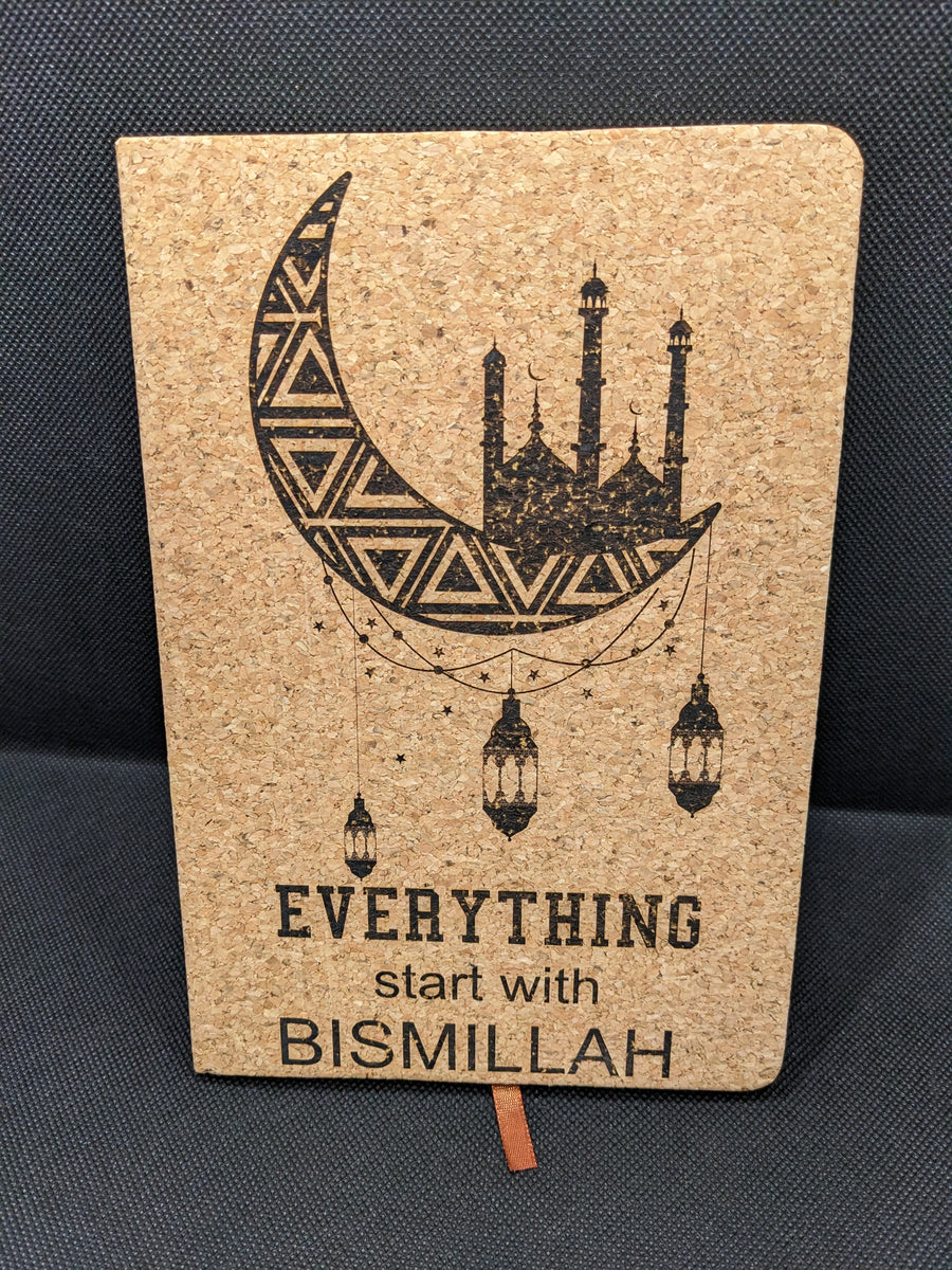 Engraved Islamic Notebook – makelasergifts